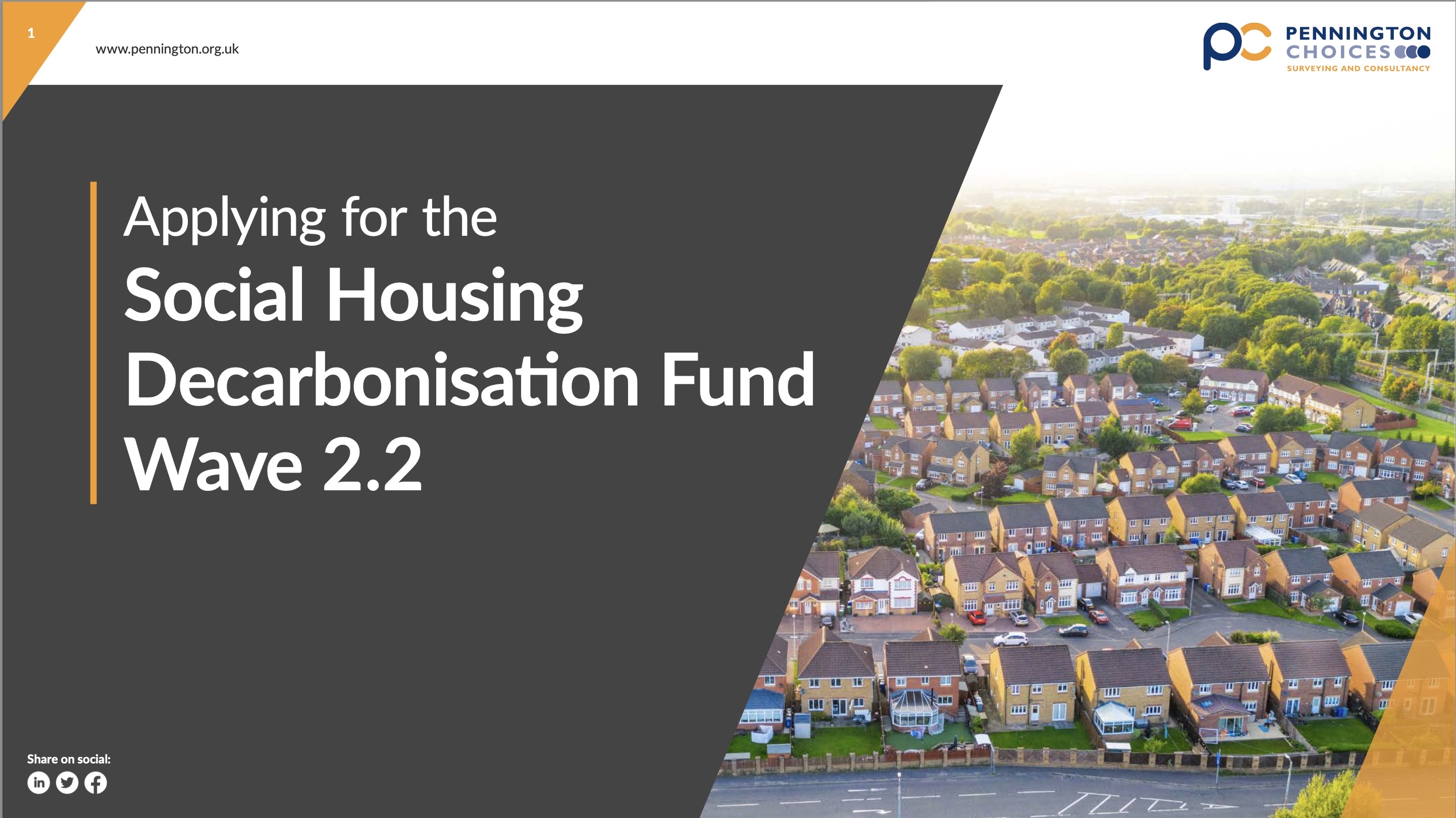 Applying for the SHDF Wave 2.2 eBook | Pennington Choices