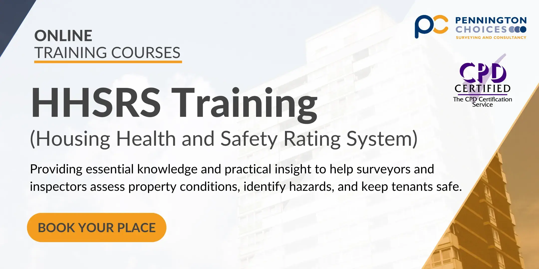HHSRS Training | Pennington Choices